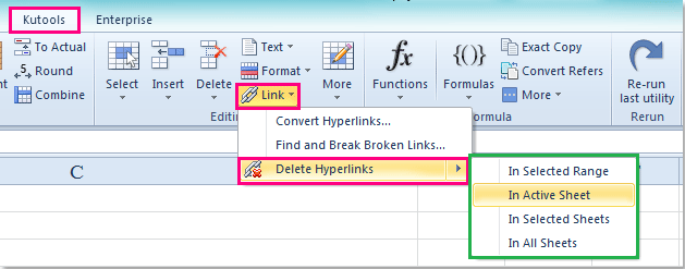 How to change multiple hyperlink paths at once in Excel?
