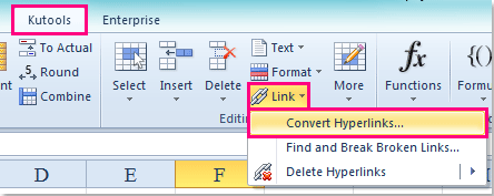 How to change multiple hyperlink paths at once in Excel?