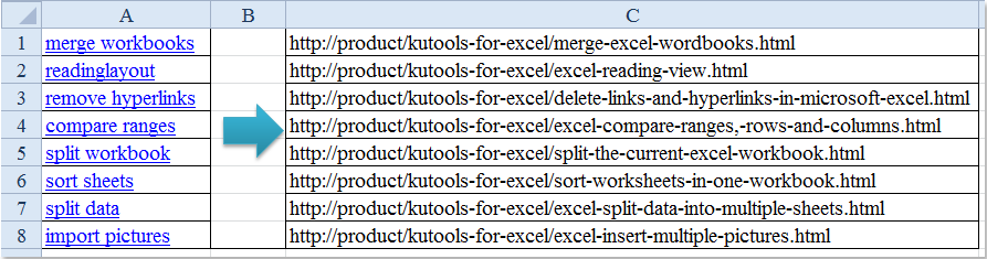 How to change multiple hyperlink paths at once in Excel?