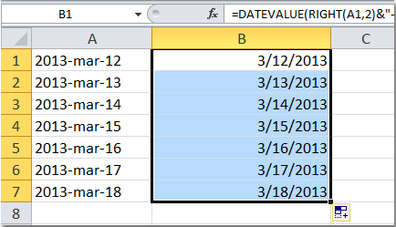How to convert various non-standard date formats to standard date in Excel?