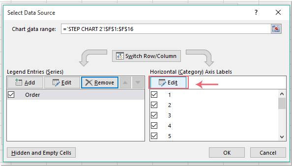 How To Create A Step Chart In Excel?