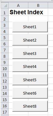 How to create a dynamic list of worksheet names in Excel?