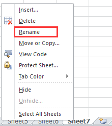 How to create a dynamic list of worksheet names in Excel?