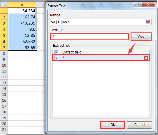 How To Extract Decimal Value From String In Excel