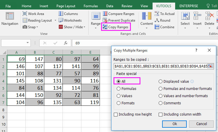 How to quickly find the largest value but smaller than X in Excel?
