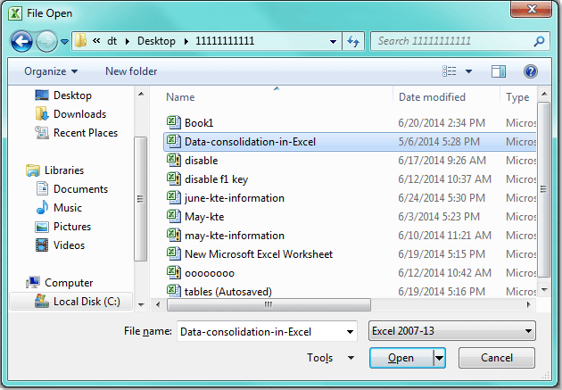 How to import data from another worksheet?