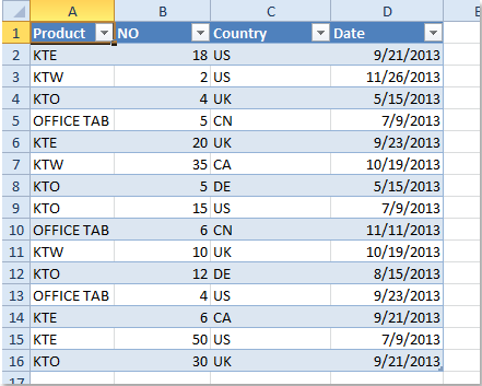 How to import data from another worksheet?