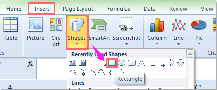 How to insert a printable background image in Excel?