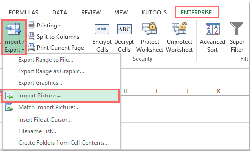 How to insert a printable background image in Excel?