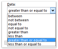 How to limit cell entry to numeric value or a list in Excel?