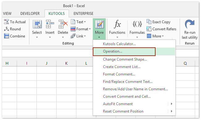 How to multiply a range of cells by same number in Excel?
