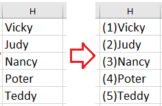 How to quickly remove all numberings or bullet points from an Excel column?