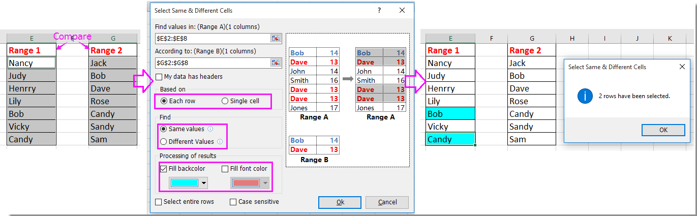 How To Delete Rows If Column Contains Values From The To Remove List In Excel